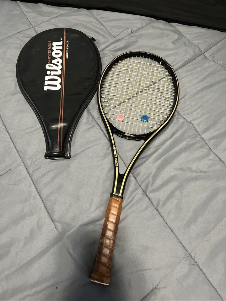 WILSON ENFORCER SERIES 6000 OVERSIZE TENNIS RACQUET 4-3/8" T-3052 W ...