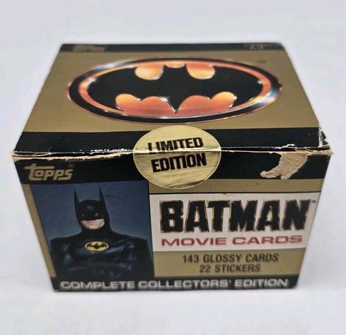 1989 Topps BATMAN Movie Cards (Series 1) Limited Edition Glossy Set New ...