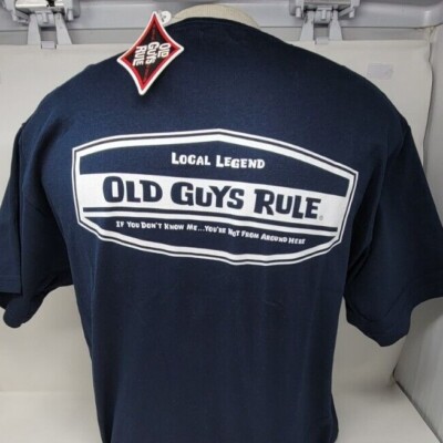 genuine old guys rule t shirts free shipping | eBay