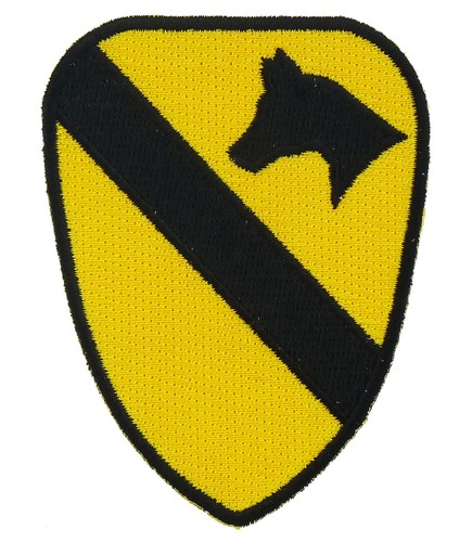 1st Calvary Division Shield Patch, Military Insignia Patches | eBay