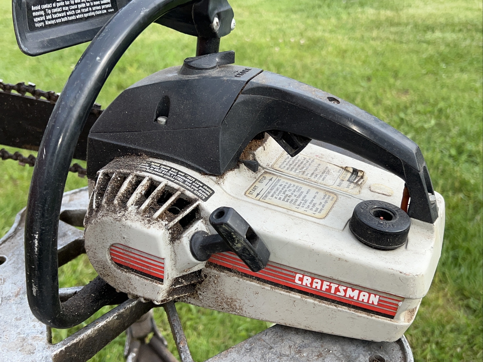 Vintage Sears Chainsaw Chain Saw w/ Bar & Chain (kk) | eBay