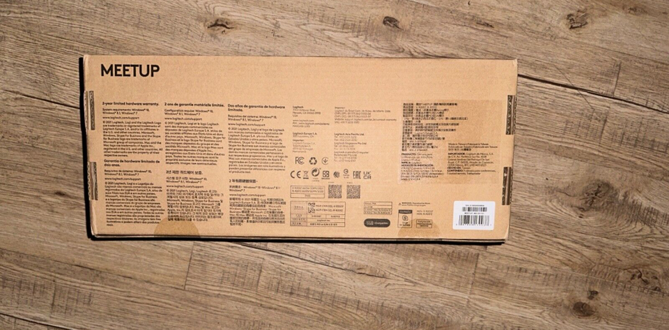 NEW Logitech Meetup 960-001101 Video Conferencing Camera w/ Remote ...