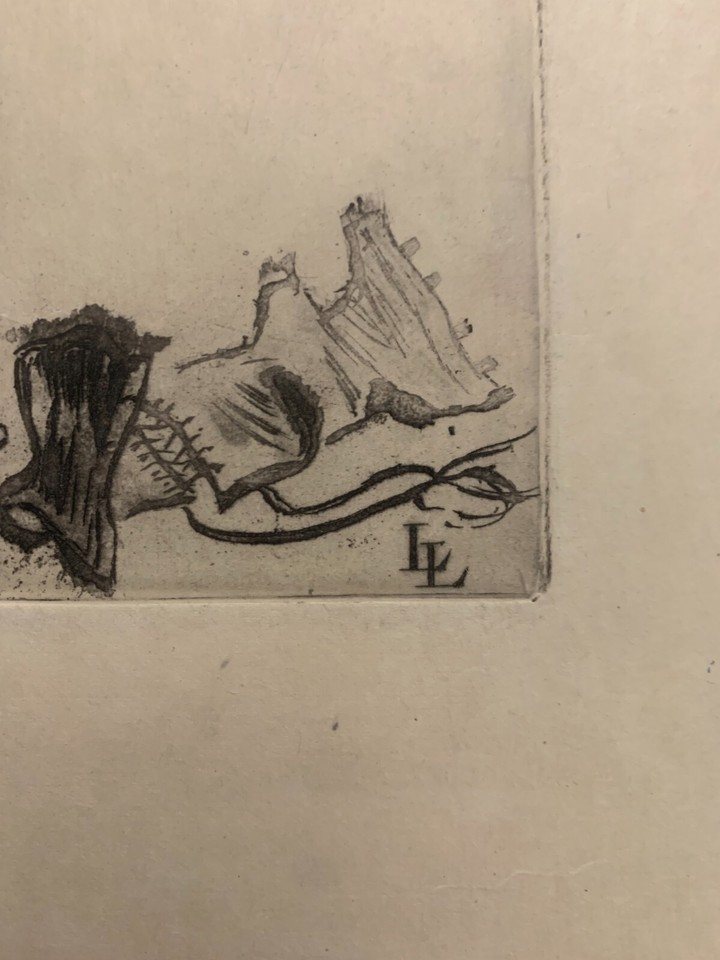 Louis Legrand (1863-1951) Portrait Woman Angel Fallen Tied Up Attached ...