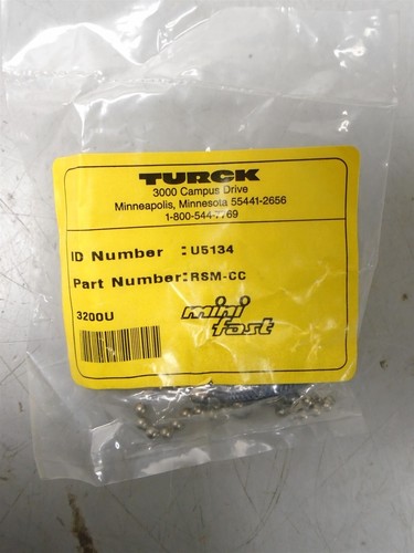 Turck Minifast Closure Cap Part Number RSM-CC ID Number U5134 | eBay