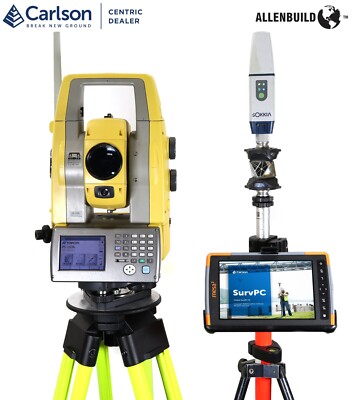Topcon PS Robotic Total Station with Tablet Running SurvPC | eBay