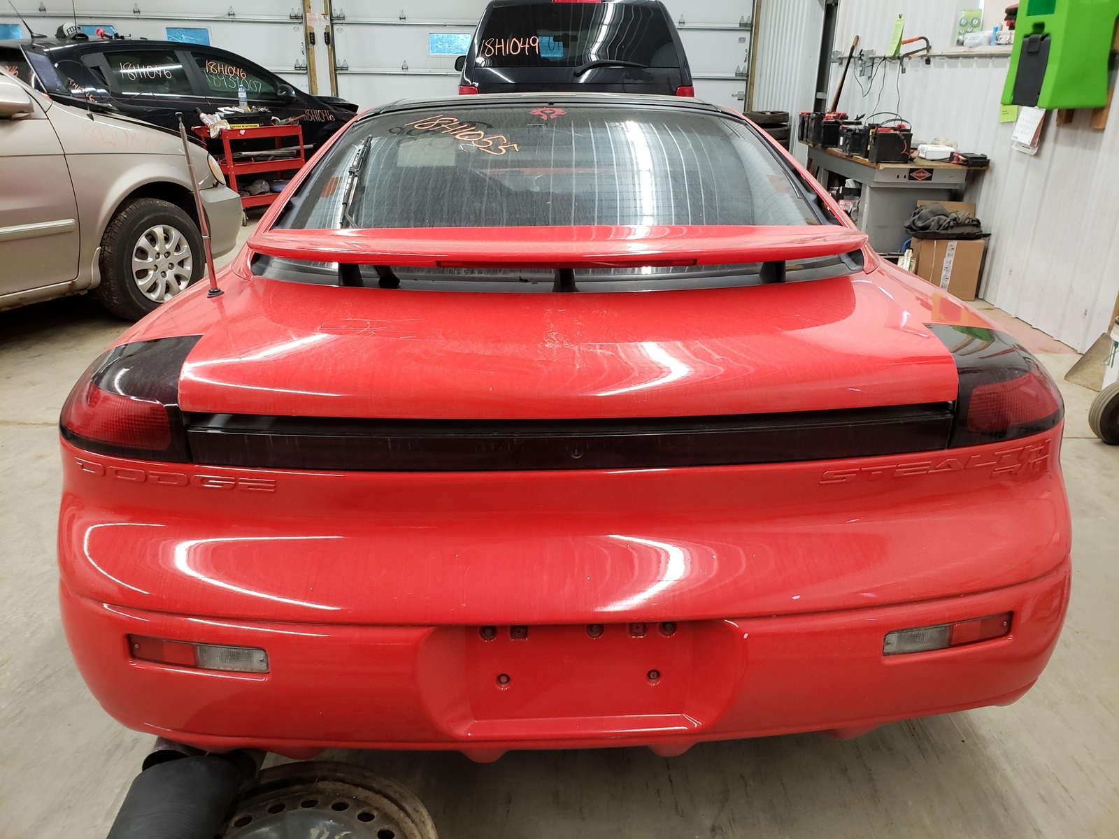 91-96 DODGE STEALTH REAR HATCH TRUNK DECKLID LIFT GATE W/SPOILER FIRE ...