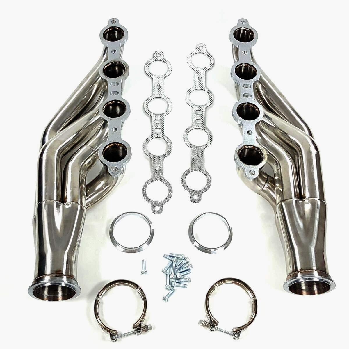 Turbo Manifold Header for Chevrolet Chevy LS1 LS2 LS3 LS6 LS9 V8 4.8 5. ...