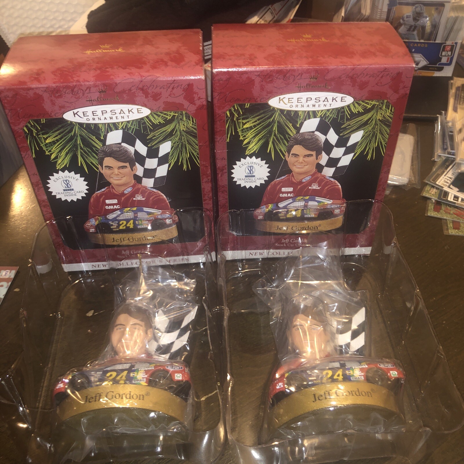 Jeff Gordon`1997`#1 In Jeff Gordon Collectors Hallmark Ornament W/ card ...