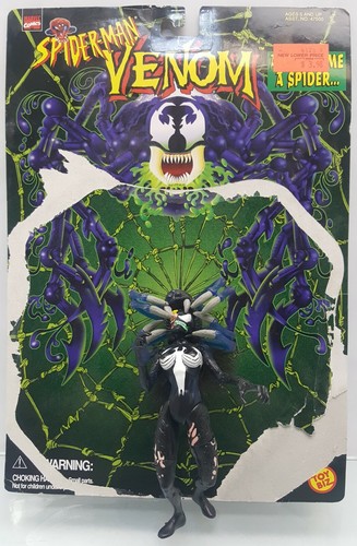 BRIDE OF VENOM 1997 Toy Biz Marvel Comics Spiderman Venom Along Came a ...