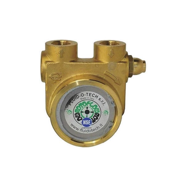 Fluid-O-Tech PA801 264 GPH Brass Rotary Vane Pump for sale online | eBay