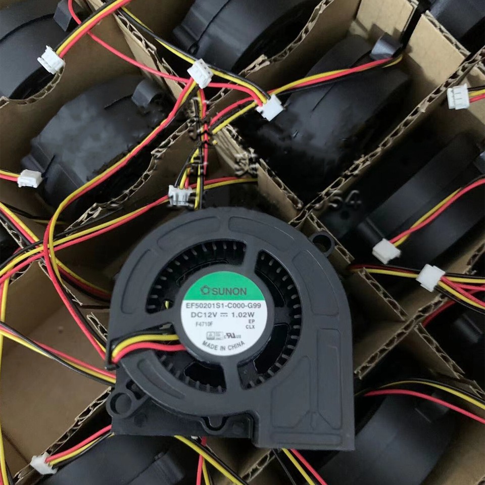 Repalcement Projector Cooling Fan 12V1.02W Optoma t761st EF50201S1-C000 ...