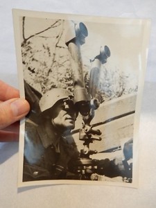 Trench Periscope Binoculars GERMAN WW2 PRESS PHOTOGRAPH AUTHENTIC ...