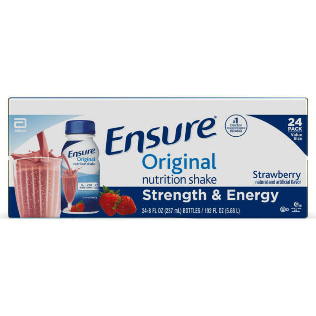 Ensure Original Shake Strawberry - 8oz, 24 Count for sale online | eBay