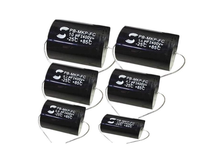 2pcs 400V/630V 0.22uF-68uF Speaker Divider Capacitors MKP Non-Polarity ...