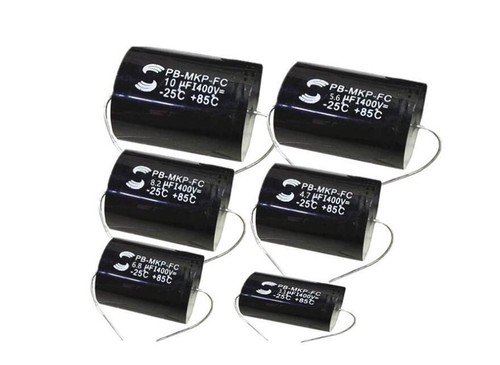 2pcs 400V/630V 0.22uF-68uF Speaker Divider Capacitors MKP Non-Polarity ...