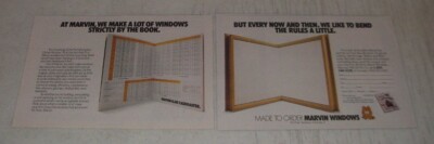 1990 Marvin Windows Ad - we make a lot of windows strictly by the book ...