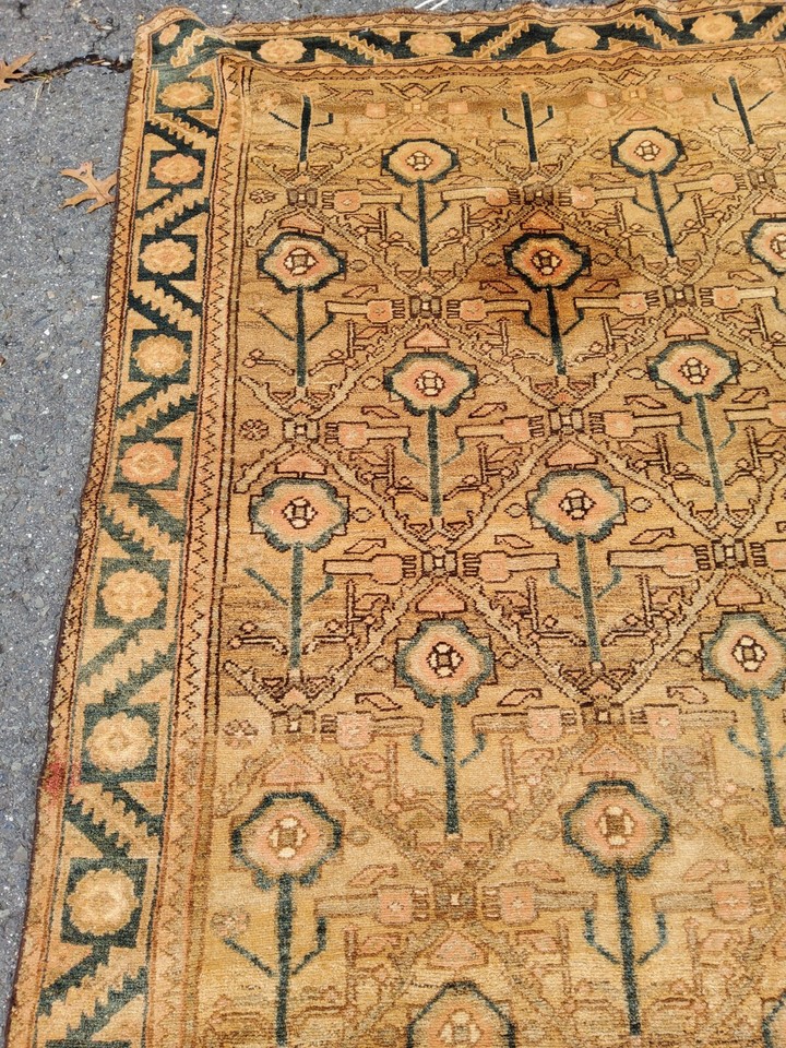 VINTAGE KURDISH HAMADAN TRIBAL ORIENTAL RUG 4'6" x 9'3" | eBay