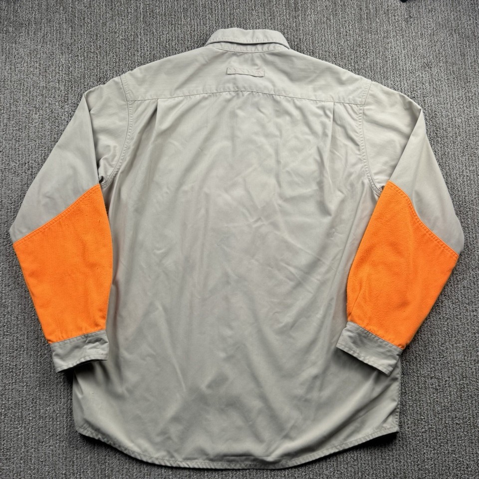 VTG LL Bean Mens M Reg Shooting Hunting Shirt Button Up Long Sleeve ...