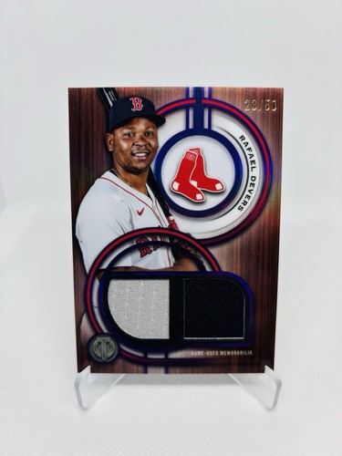 2025 Topps Tribute Rafael Devers Dual Relic /50 - Boston Red Sox | eBay