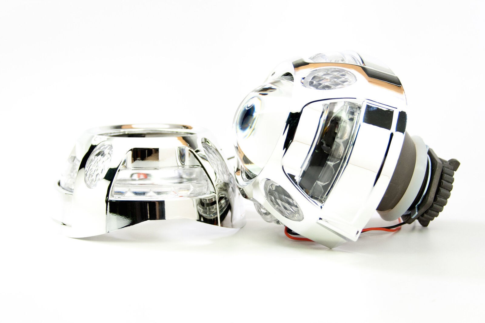 Morimoto S260 Panamera 1.0 Switchback Halo Chrome Retrofit Projector ...