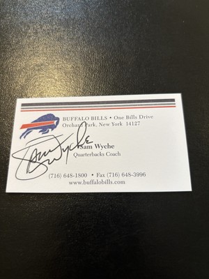 Sam Wyche, Cincinnati Bengals QB & Head Coach, Bills QB Coach (04-05 ...