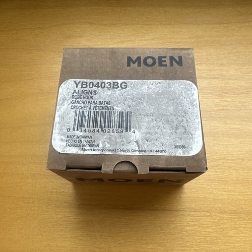 MOEN Align Single Robe Hook - Brushed Gold | eBay