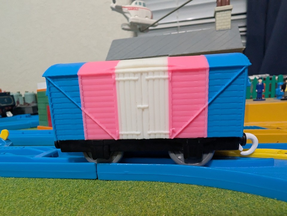 Thomas & Friends Tomy Plarail Custom GWR Van Trans Flag 3d Print ...