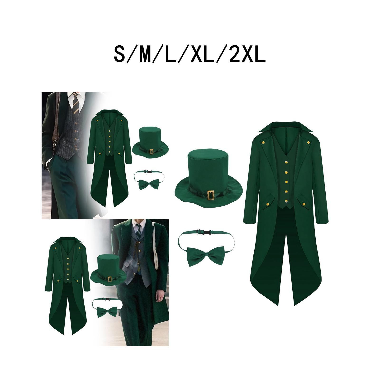 ST Patrick's Day Costume Vintage Design Cosplay Outfits for Halloween ...