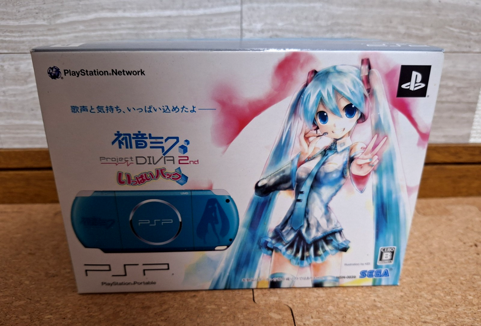 NEW PSP Hatsune Miku Project Diva 2nd Console Japan *100% SEALED ...