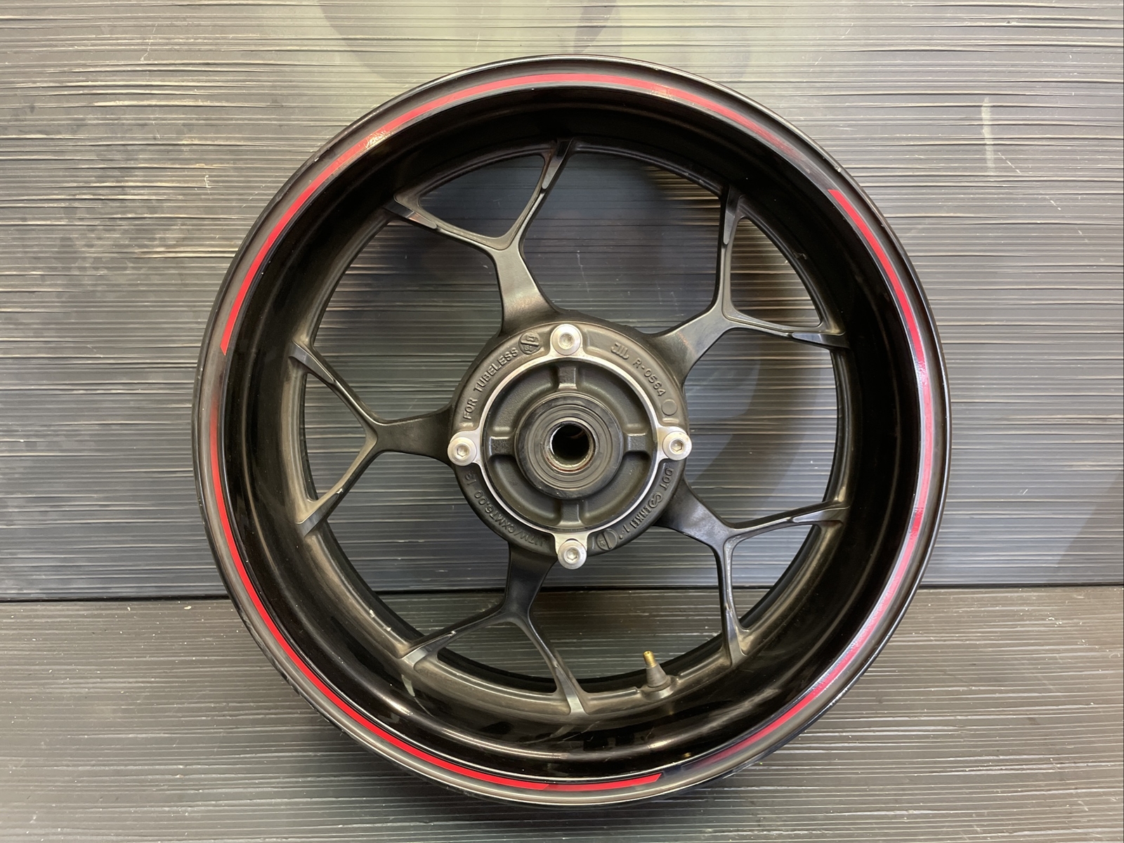 2014 Kawasaki Ninja ZX14R Rear Rim | 17" | 6" | OEM | ABS | Rear Wheel ...