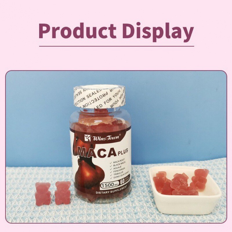 100% Natural Maca Root Butt Firming BBL-Gummies for Butt Hips ...