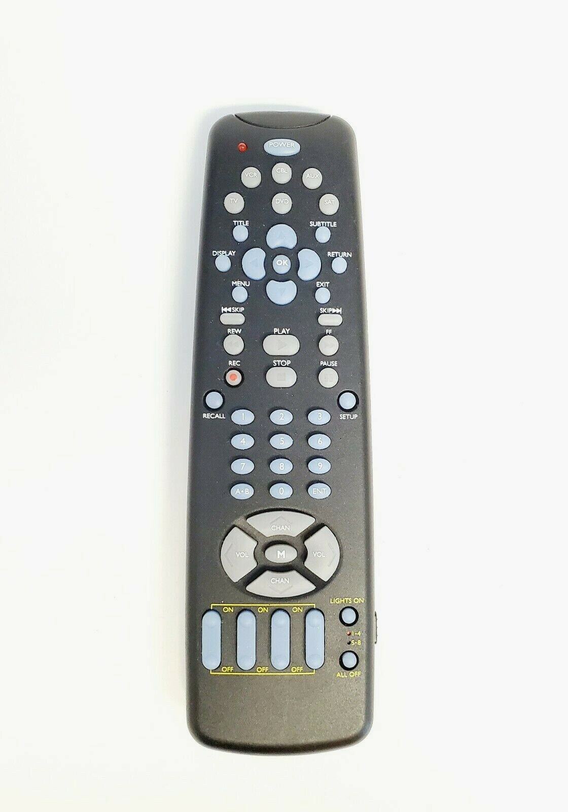 X-10 Powerhouse UR47A 6 in 1 Remote OEM Original RR501 | eBay