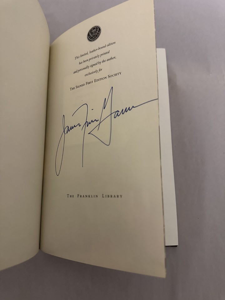 Lot of Franklin Library Signed Books – Leather SIGNED!!! RARE!!! | eBay