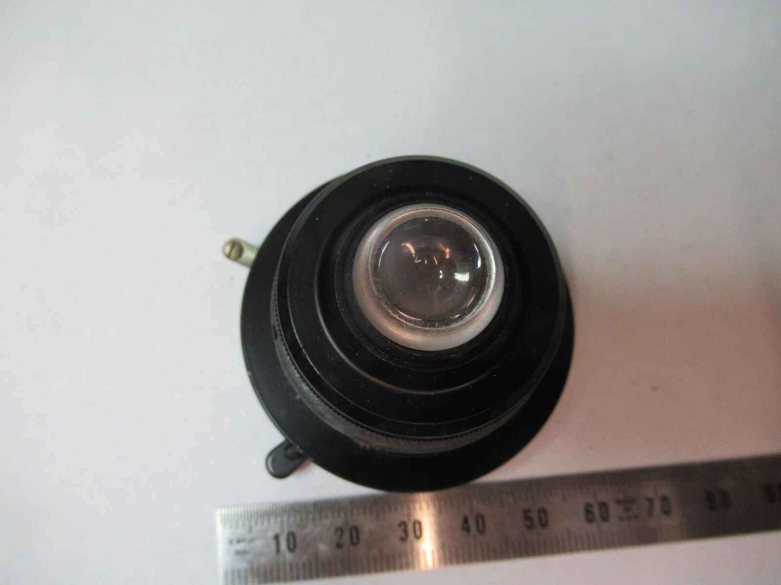 REICHERT AUSTRIA CONDENSER + IRIS OPTICS MICROSCOPE PART AS PICTURED G5 ...