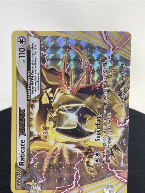 Pokémon TCG Raticate-Break BREAKPoint 89/122 for sale online | eBay