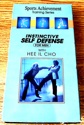 Instinctive Self Defense For Men With Hee IL Cho Vintage VHS tape ...