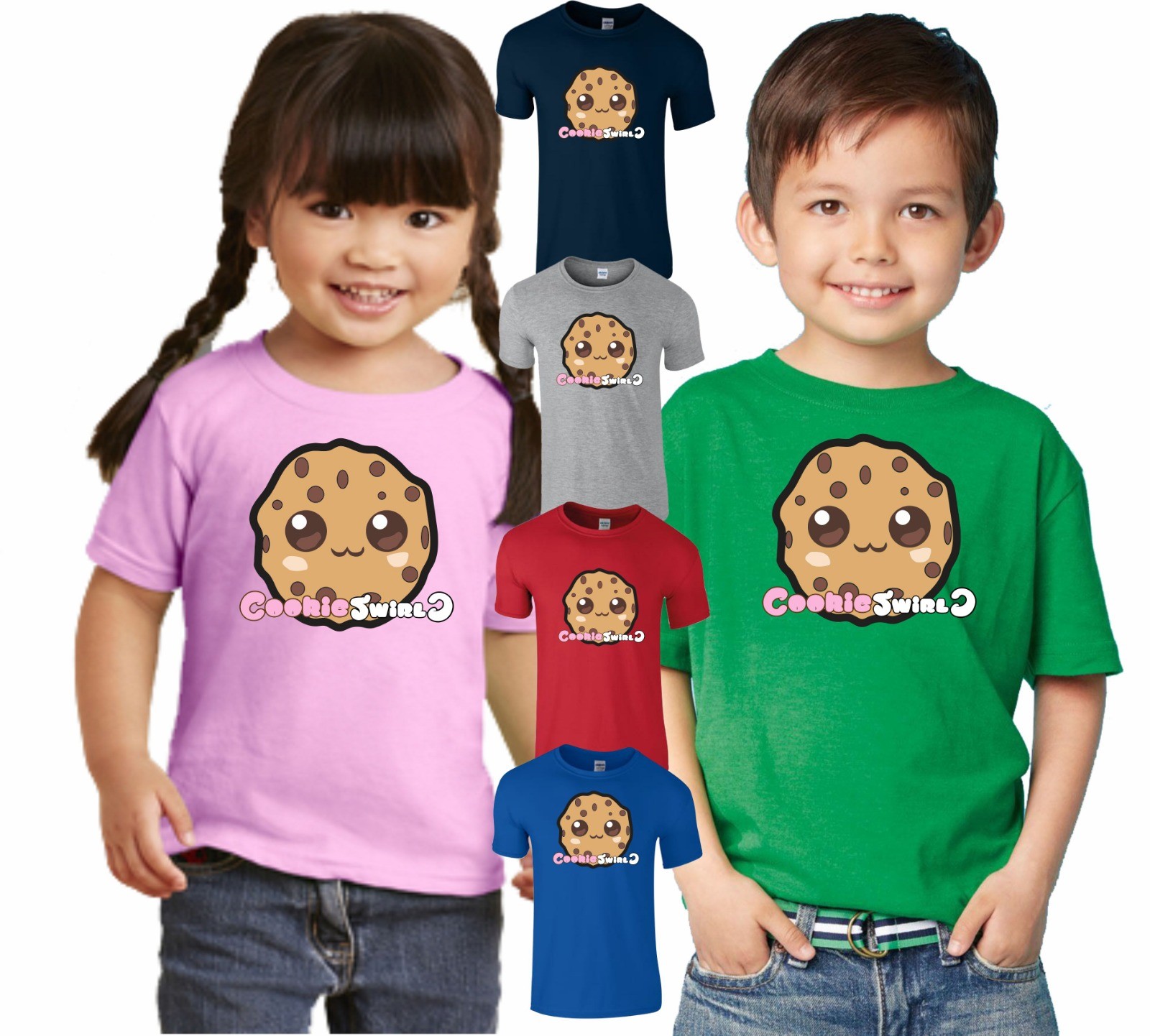 COOKIE SWIRL C T-SHIRT Youtuber Girls CookieSwirlC BoysKids Christmas ...