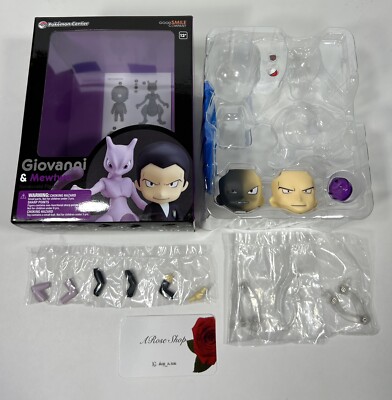 Good Smile Company Nendoroid 875 Giovanni & Mewtwo Figure Box Only | eBay