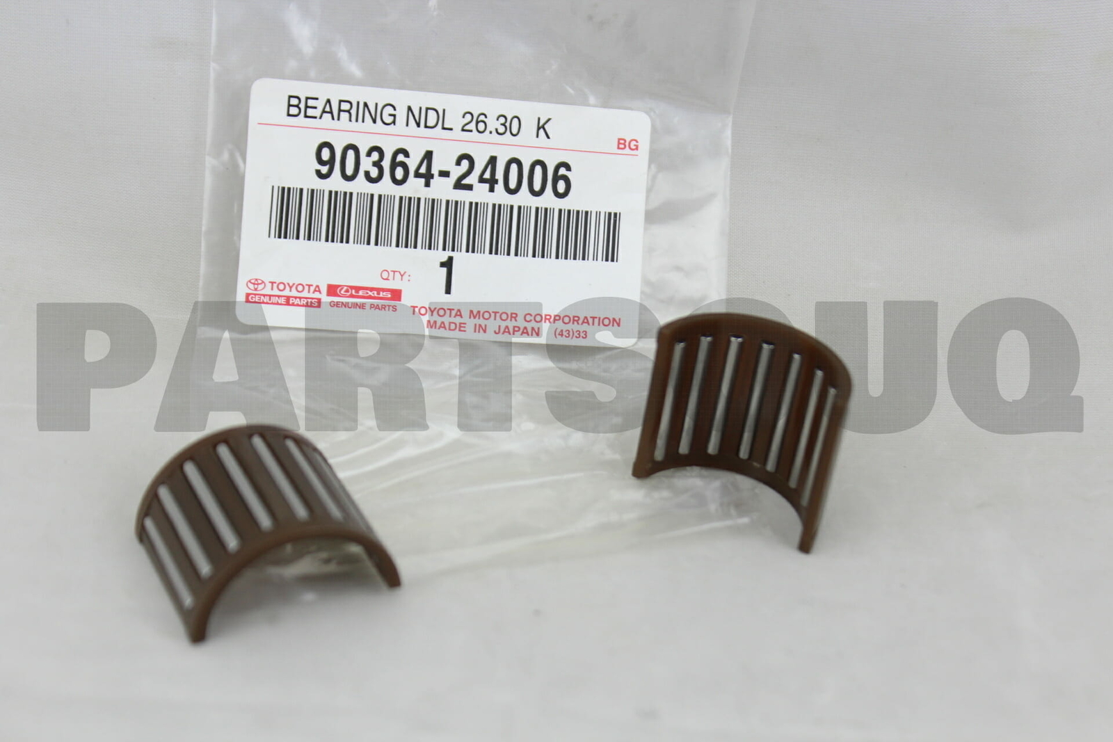 9036424006 Genuine Toyota BEARING, NEEDLE ROLLER (FOR 5TH GEAR) 90364 ...