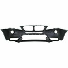 NEW Front Bumper Cover w/ Fog Lamp Holes, Primed for 2011-2014 BMW X3 ...
