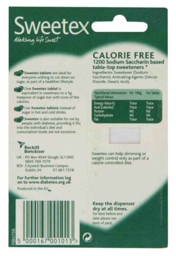 Sweetex Tablets Sugar Free 1200 Tablets | eBay UK