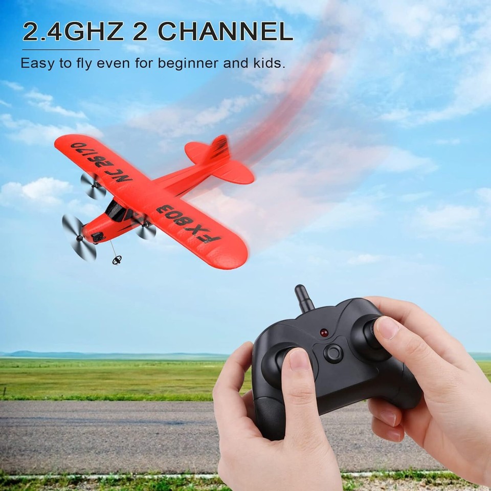 RC Plane RC Remote Glider Wingspan Radio Control Drones Airplanes RTF ...