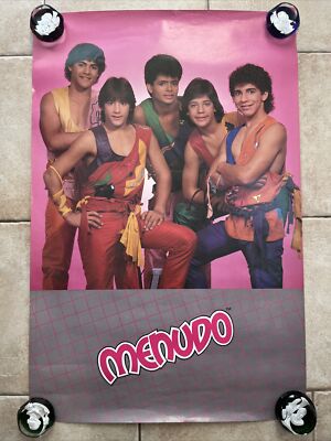 Original Vintage 1984 Menudo Latin Boy Band Poster 21”x32” (No.127) | eBay