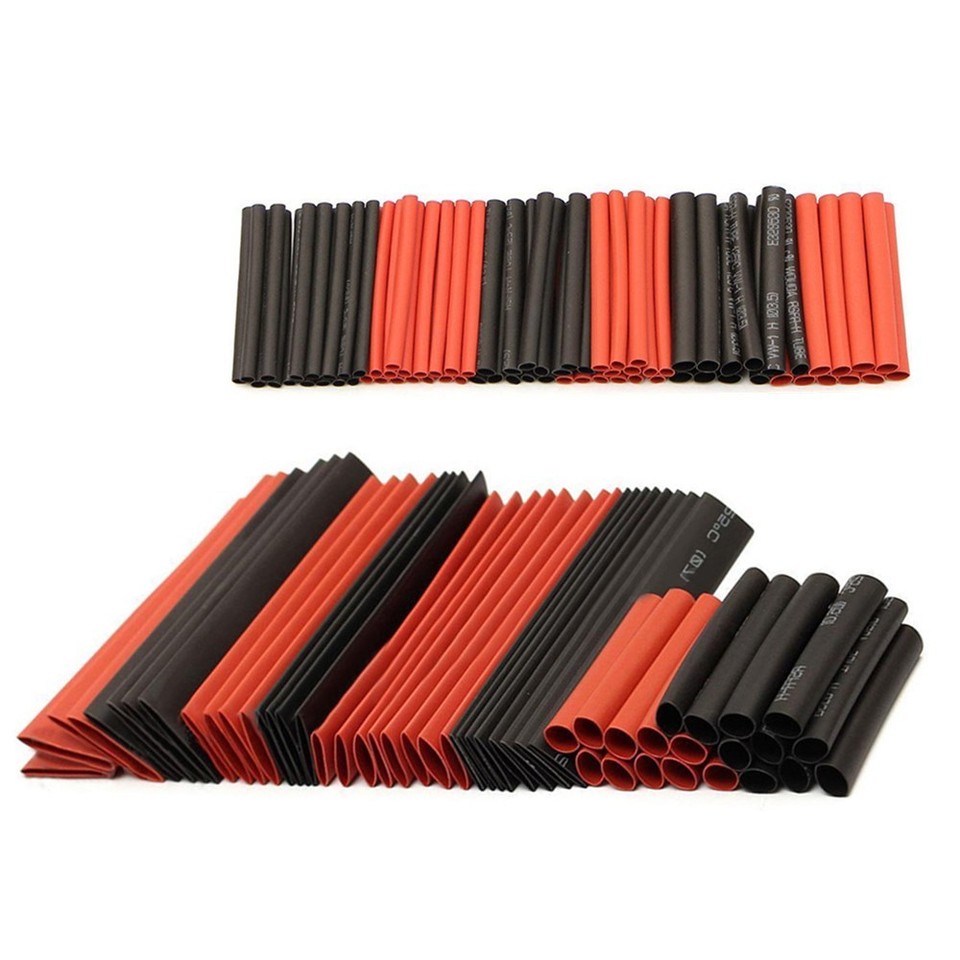 127/140/328/530pcs 2:1Heat Shrink Tube Tubing Sleeving Wrap Wire ...