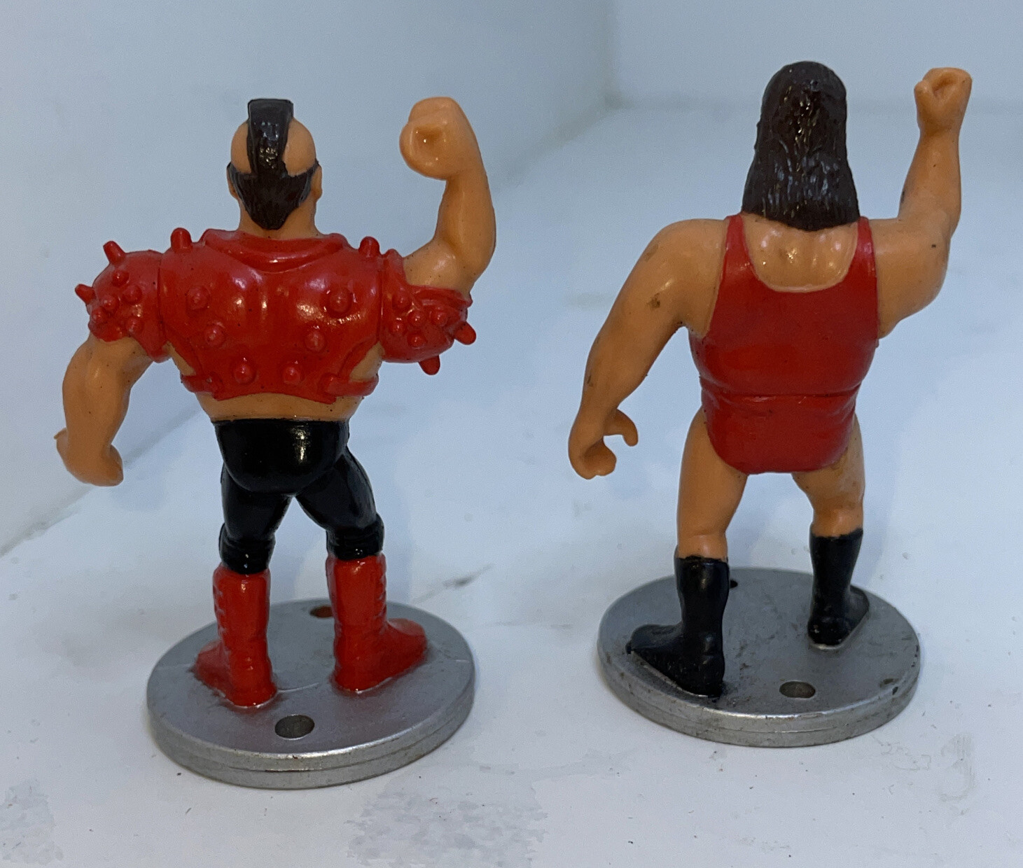 6 Vintage Wrestling Figures 2 Remco AWA Wrestler, 1 Galoob, 3 Titan ...