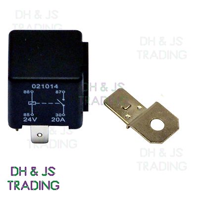 24V Relay 4 PIN Automotive 20/30AMP 20a 30a Changeover RY2 Normally ...