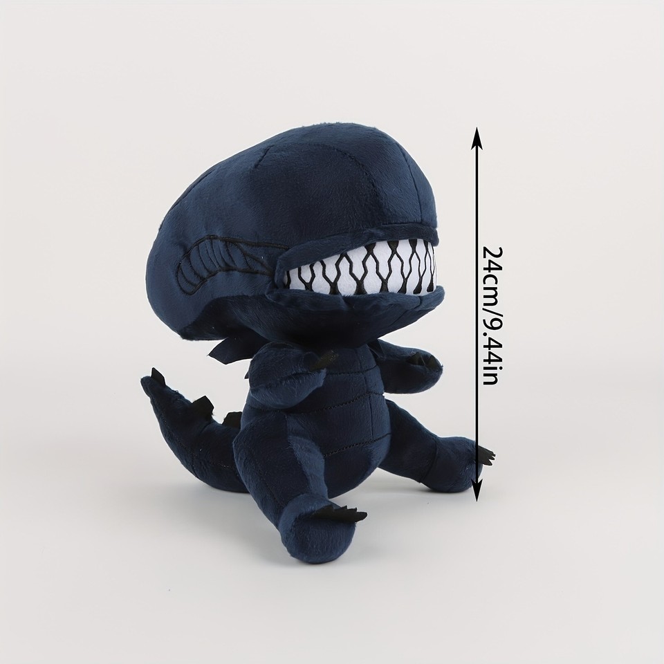 Alien Monster Plush Toy - Soft Stuffed Creature with Toothy Grin 9.4 ...