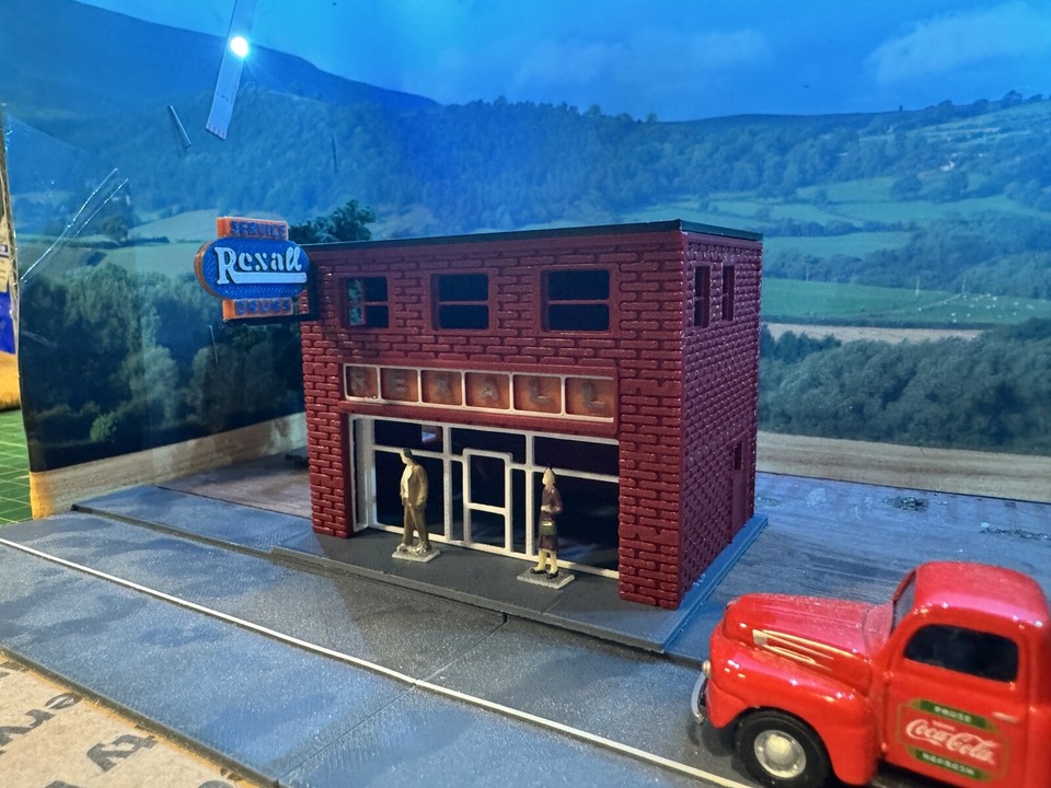 HO Scale “Rexall Drug Store” | eBay
