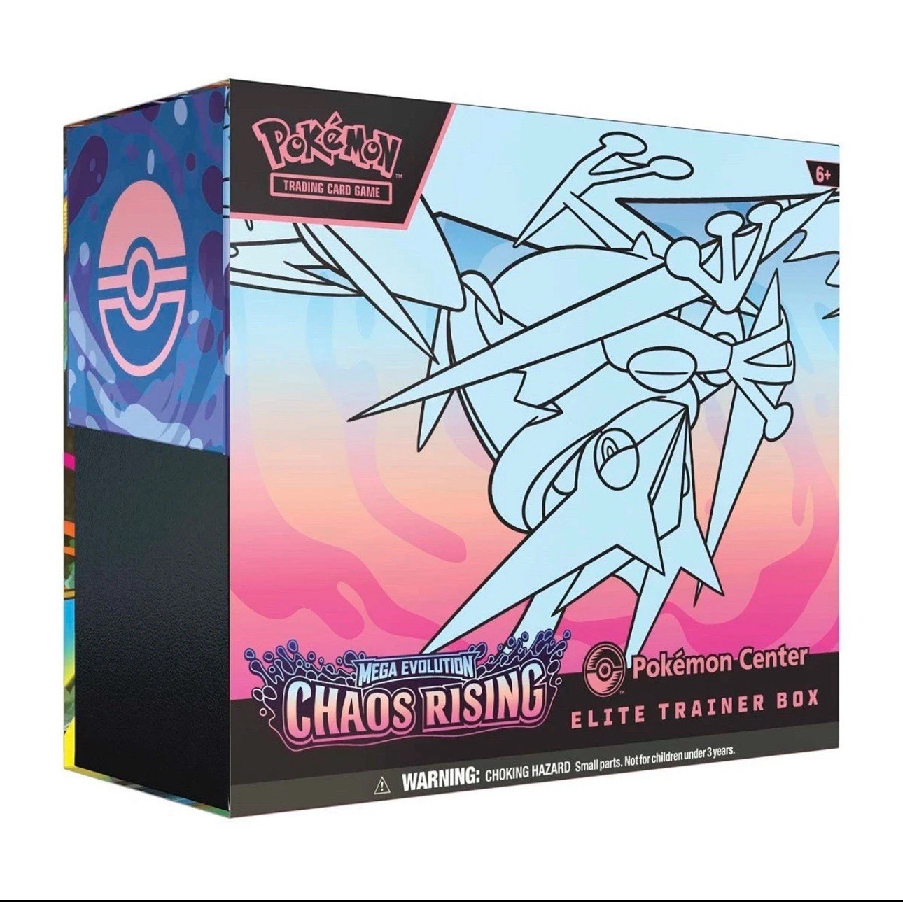CHAOS RISING / MEGA EVOLUTION POKEMON CENTER TCG / SEALED ETB BOX ...