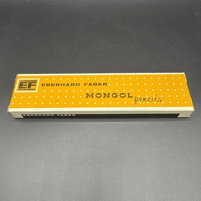 NOS Eberhard Faber Mongol 482 No 2 Pencils One Dozen 12 UNSHARPENED in ...